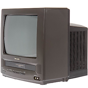 Sharp 13VT-L100 13" Television TV/VCR Combo w/ VHS HQ