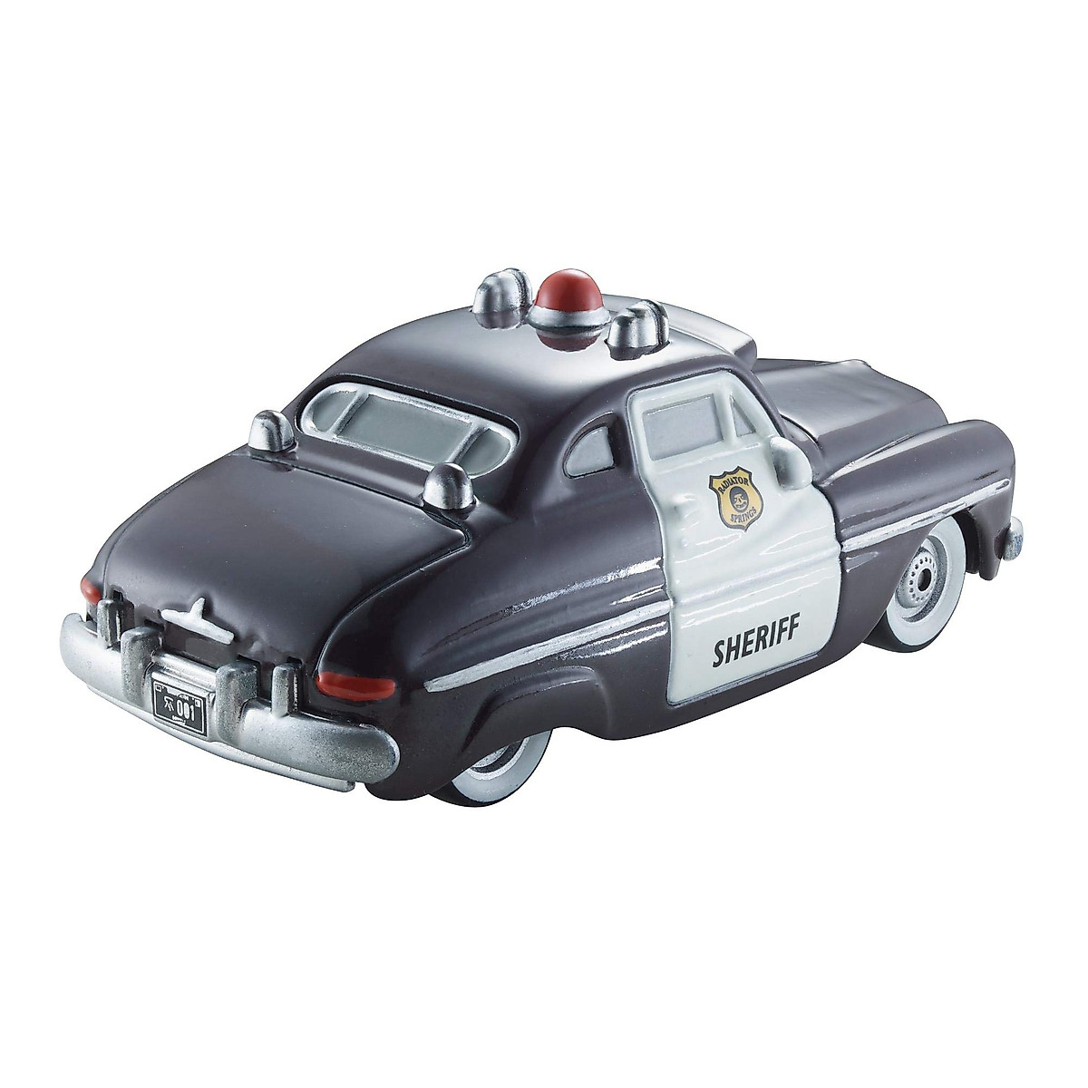 Disney Cars Toys Color Change 1:55 Scale Vehicle, Sheriff