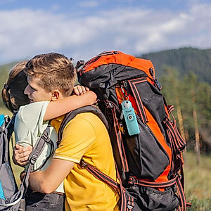 The Original Personal Safety Alarm for Womenn by Women– Loud Siren Birdie Sound, Strobe SOS LED Light, Be Safe with Personal Alarm– Self Defense Keychain for College Essentials (Aqua)