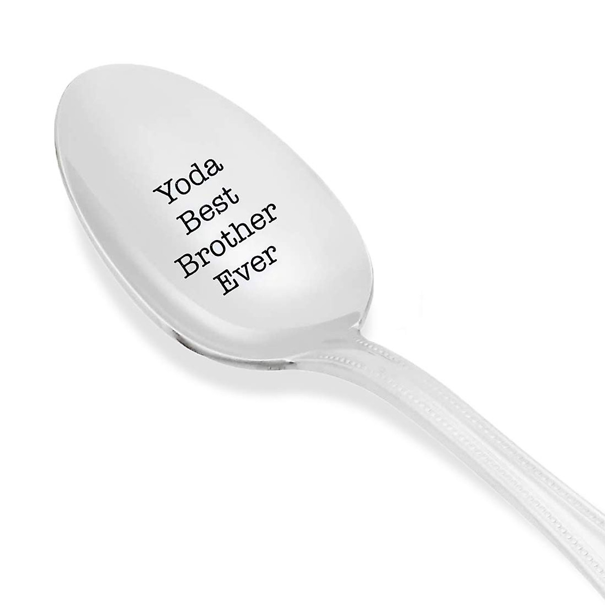 Yoda Best brother Ever - Engraved spoon - Brother Birthday gift - Gift under 20 - Customized spoon - Gifts for him - Big brother#SP_008