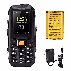 Seniors Cell Phones Dual SIM Dual Standby, 32 + 32M Unlocked Phone GSM Mobile Unlocked Cell Phones for Seniors, Bar Style Unlocked Keyboard Phone for The Elderly, Parents, People with Poor Eyesight