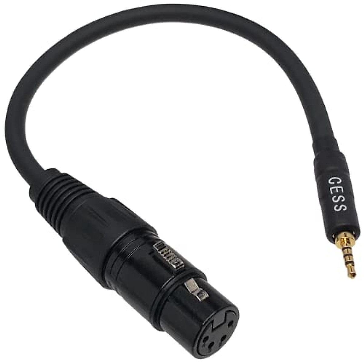 CNCESS CESS-227 Balanced 2.5mm TRRS to 4-Pin XLR Adapter Cable for Headphone