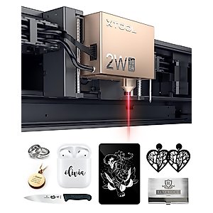 xTool S1 1064nm Infrared Laser Module for xTool S1 Laser Engraver, Laser Module Laser Output 2W (2000mW) Engraving on Metal, Plastic, Acrylic Materials, Ideal for Jewelry, Gift Making