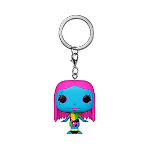 Funko Pop! Keychain: The Nightmare Before Christmas - Sally (Blacklight)