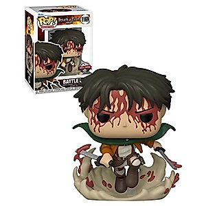 Funko Pop 1169 Battle Levi Attack On Titan Exclusive