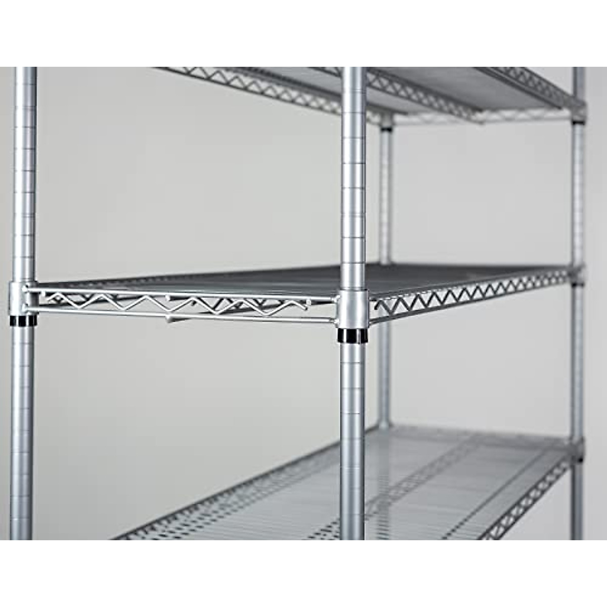 Omega 21" Deep x 24" Wide x 96" High 3 Tier Gray Starter Shelving Unit