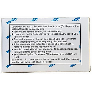 WEELYE RX7 2.4G Bluetooth Remote Control and Receiver Kit Kids Powered Ride On Car,Controller Control Box Accessories for Children Electric Ride On Car Replacement Parts