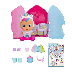 Cry Babies Magic Tears ICY World - Keep Me Warm Series | 8 Surprises, Accessories, Surprise Doll - Great Gift for Kids Ages 3+