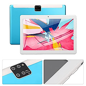 Jaerb Gaming Tablet, 16MP TypeC Rear Charging Tablet for Adults 100-240V for Home Use (US Plug)