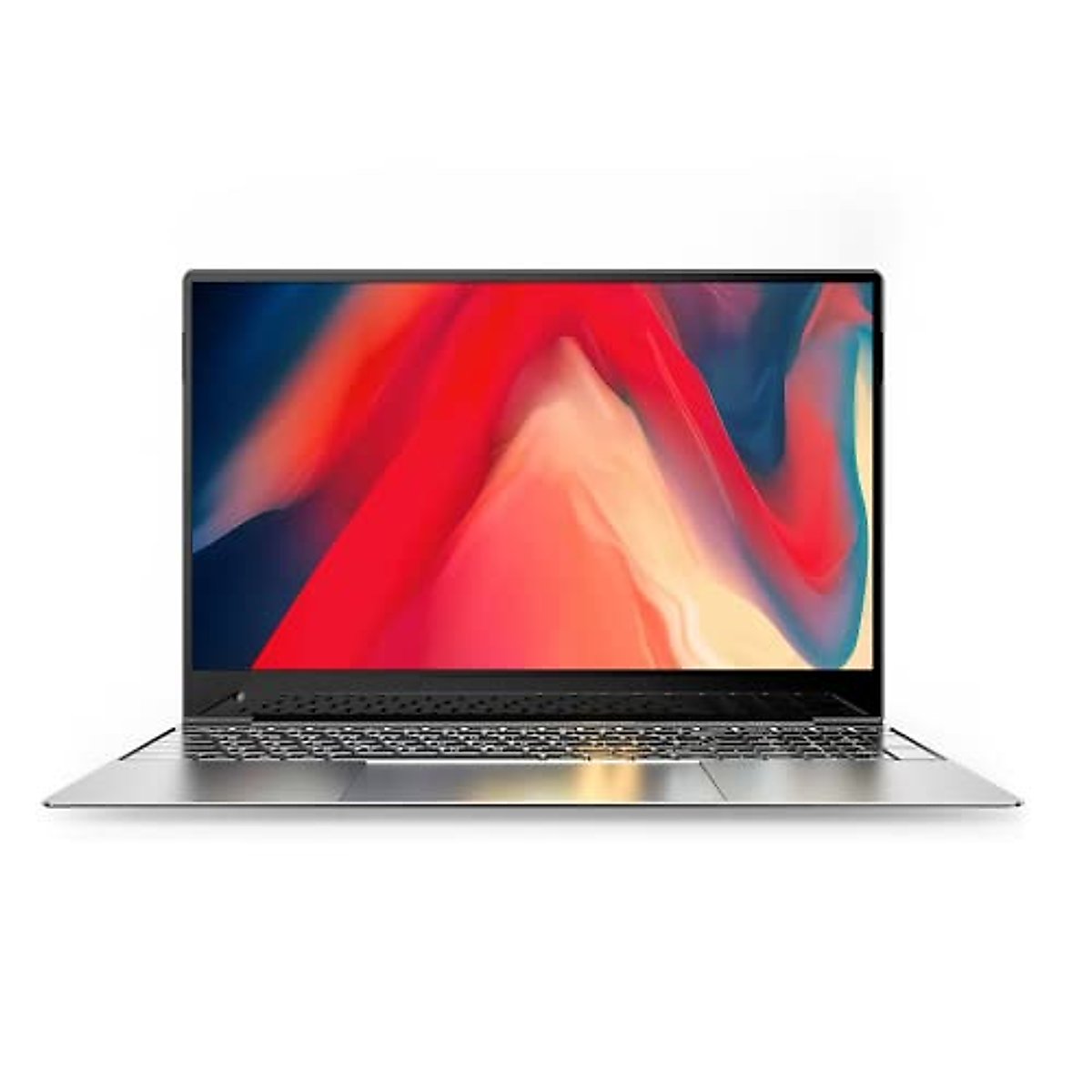 DERE Laptop with Fingerprint Unlock 15.6" Laptop Computer with Full-Size Backlit Keyboard Intel Celeron N5095 Processor 12GB DDR4+256GB SSD, 1920x1080 FHD Windows 10, 5G WiFi, USB 3.0 MBook M11 Silver