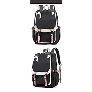 COSABZ Anime Komi Cant Communicate Komi Shouko San Excited Backpack Cosplay Kawaii Schoolbag Pink (3)