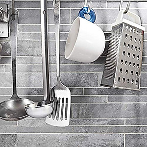 meekoo 3 Pieces Stainless Steel Ladle Soup Handle Ladle with Pouring Rim for Kitchen Cooking Soup Sauce (1 oz)