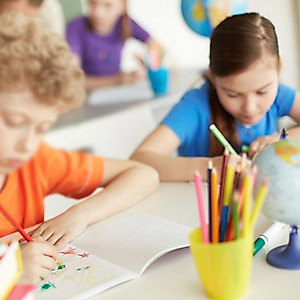 Bringsine Colored Pencils Set for Painting Drawing- 36 Colouring Pencils Leather Case Bag Coloring Book Ideal for Christmas Gifts