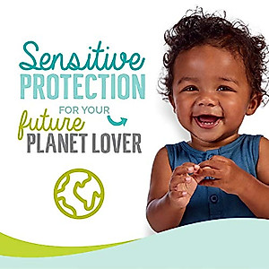 Seventh Generation Baby Diapers, Sensitive Protection, Size 3, 27 Count