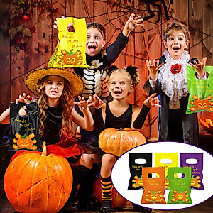 300 Pcs Halloween Religious Pumpkin Candy Bags for Kids Bulk Christian Jesus Bible Gift Goody Bags Halloween Trick or Treat Bags for Halloween Party Favor