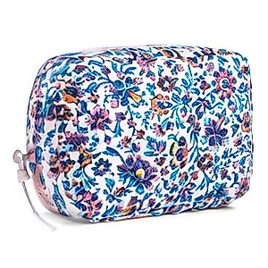Vera Bradley Women's Cotton Cord Organizer, Cloud Vine Multi - Recycled Cotton, One Size