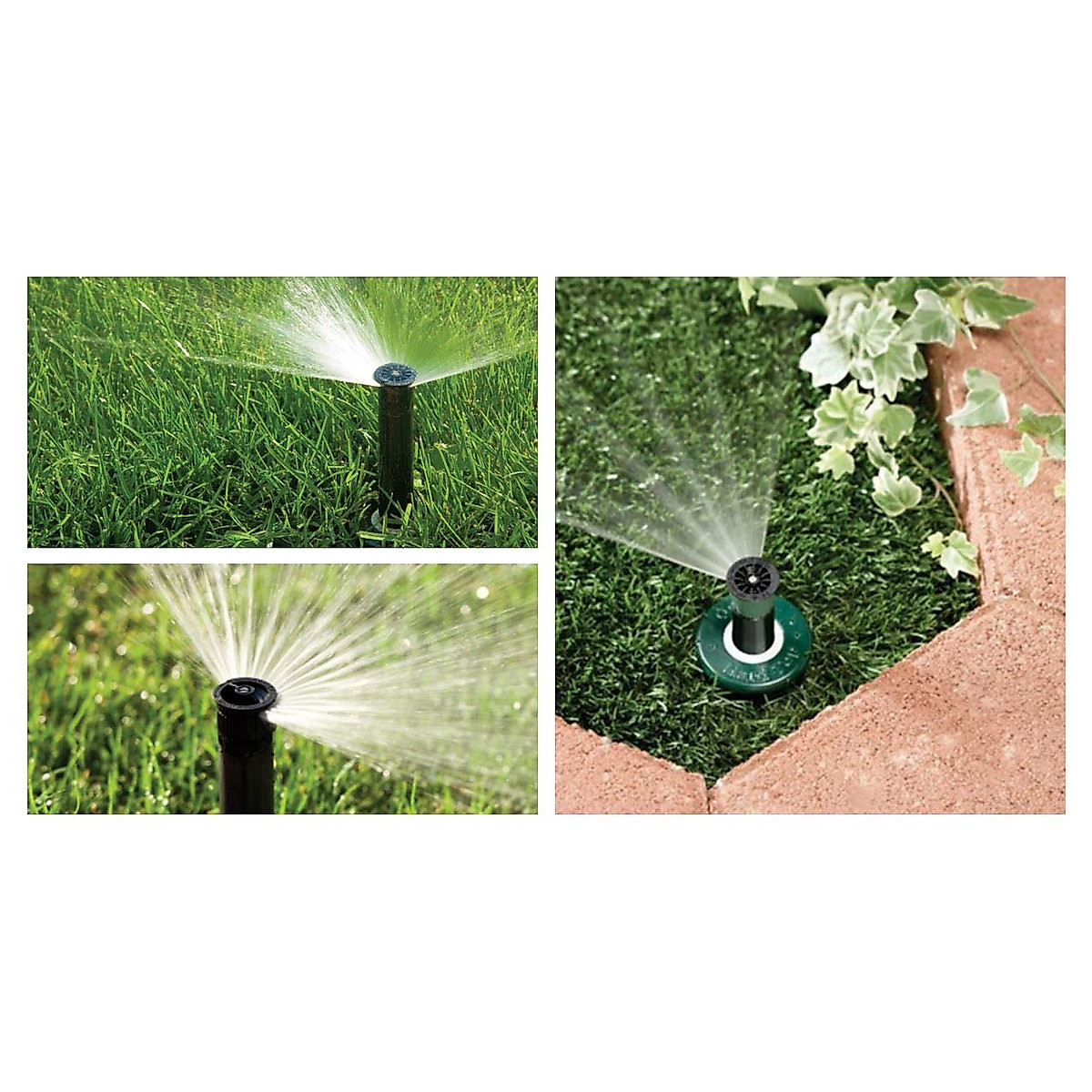 Modtek Replacement Pop UP Sprinkler Heads for RainBird, Hunter, Orbit Pop Up Sprinklers, Sprinkler Color May Vary. (5, 8AN)