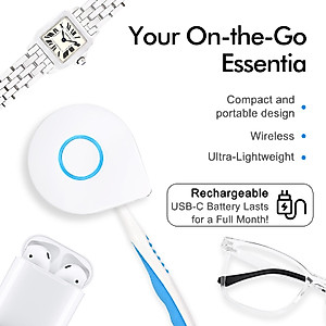 TAISHAN Toothbrush Case，Rechargeable Portable Mini Travel Toothbrush Holder,Fits All Toothbrushes for Both Electric and Manual Toothbrushes,Safety Feature, for Home and Travel