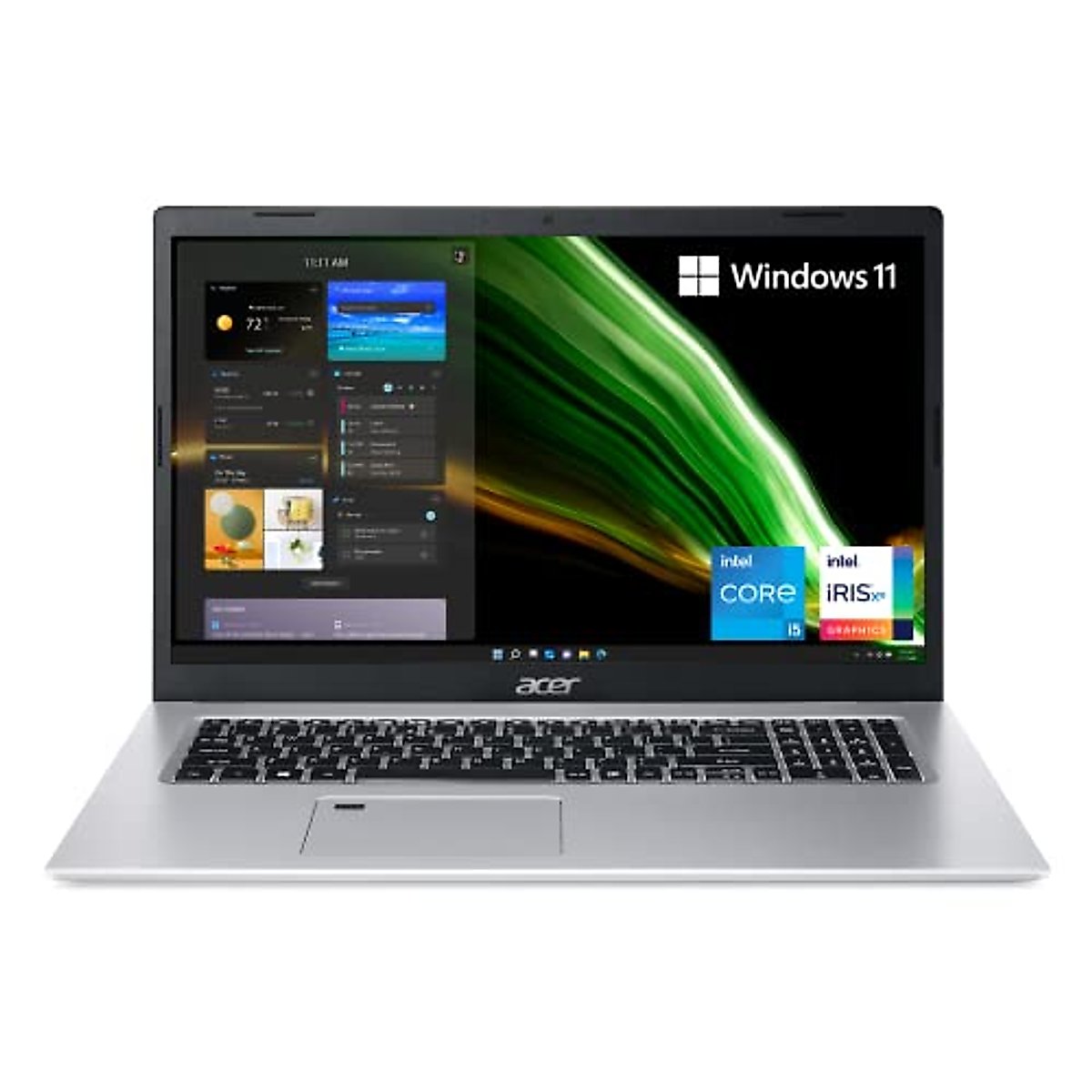 Acer Aspire 5 A517-52-58UL Laptop | 17.3" Full HD IPS Display | 11th Gen Intel Core i5-1135G7 | Intel Iris Xe Graphics | 8GB DDR4 | 512GB SSD | WiFi 6 | Fingerprint Reader | BL Keyboard | Windows 11