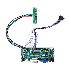 COOERQI LCD Controller Board Monitor kit for 8.9" 1024X600 B089AW01 V.1 HDMI DVI VGA Input