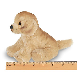 Bearington Lil' Goldie The Golden Retriever Stuffed Animal, 6.5 Inch Stuffed Dog