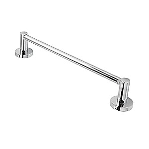 Retractable Towel Racks for Bathroom, 2PCS Stainless Steel Bath Towel Holder Adjustable Towel Bar Wall Mount Towel Rail Single Towel Bar Rod Silver