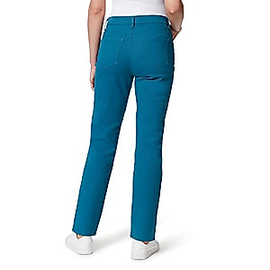 Gloria Vanderbilt Women's Petite Amanda Classic High Rise Tapered Jean, Caspian