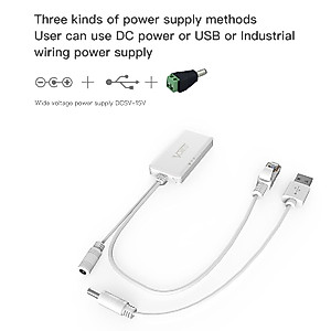 Vonets VAP11AC 2.4G+5G AC1200 WiFi Bridge/Wireless Signal Repeater/WiFi to Wired RJ45 Ethernet Powered by USB/DC, Good Partner for Security System, IP Camera