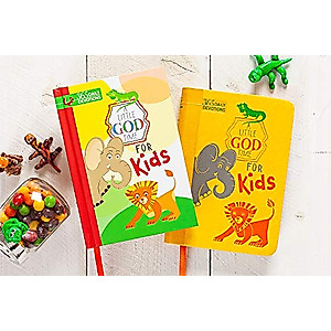 A Little God Time for Kids: 365 Daily Devotions (Hardcover)– Motivational Devotionals for Kids Ages 4-7, Perfect Gift for Children, Birthdays, Communion, and More