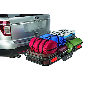 ROLA 59502 Vortex Steel Cargo Carrier, Hitch-Mount, High-Capacity Basket (2-Inch Receivers)