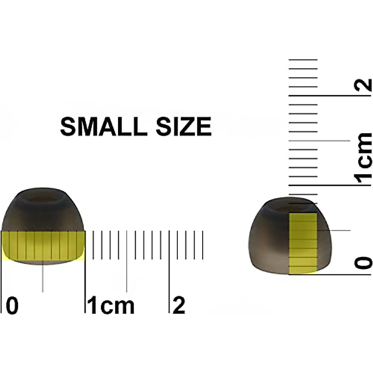 12pcs (TRS-B) 4S / 4M / 4L Replacement Set Ear Adapters Ear Tips Earbuds Compatible with Sol Republic AMPS, AMPS HD, Jax, Shadow and Relays Sport Wireless In-Ear Earphones