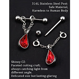 Ylqjksk Nipple Rings 14G Surgical Steel Nipple Piercing Jewelry for Women Plastic Glow Dark Nipple Rings Acrylic CZ Diamonds Heart Chain Dangle Nipple Shield 14MM 9/16 Inch，Rainbow Purple Barbell