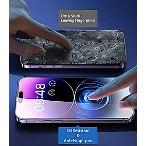 Corefyco Direct [3+3 Pack] Screen Protector for iPhone 14 Pro Max, 9H Tempered Glass and Camera Lens [Anti-Scratch] [Bubble Free] [Ultra HD]