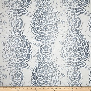 Premier Prints Manchester Cashmere Blue, Fabric by the Yard