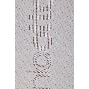 LA Baby Rectangular Cradle Mattress Pad, 2" with 100% Organic Cotton Top Layer on Waterproof Cover - Made in USA