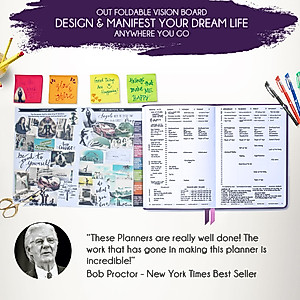 Life Mastery Planner - A 12 Month Journey to Crush Your Goals, Increase Productivity, Passion, Success & Happiness - Weekly & Monthly Life Planner, Habit-Tracker, Gratitude Journal & Organizer, A5