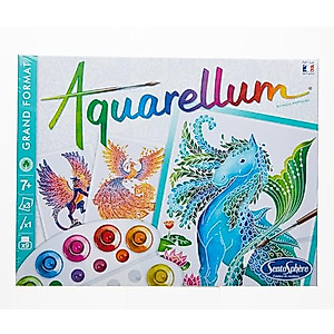 Sentosphère Aquarellum Watercolor Painting Kits (Mythical Animals)