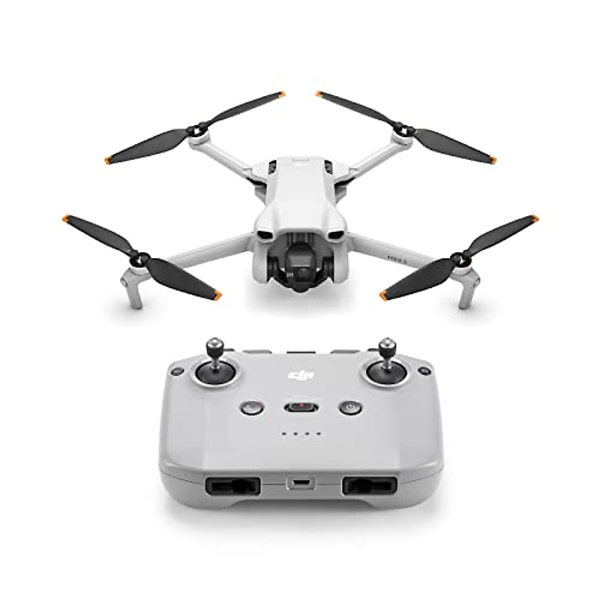 DJI Mini 3 - Lightweight and Foldable Mini Camera Drone with 4K HDR Video, 38-min Flight Time, True Vertical Shooting, and Intelligent Features