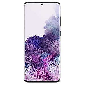 Samsung Galaxy S20+ 5G, 128GB, Cosmic Black - Fully Unlocked (Renewed)