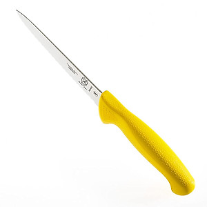 Mercer Culinary Millennia Color Handle Cutlery 6" Utility Knife (Wavy Edge) Yellow