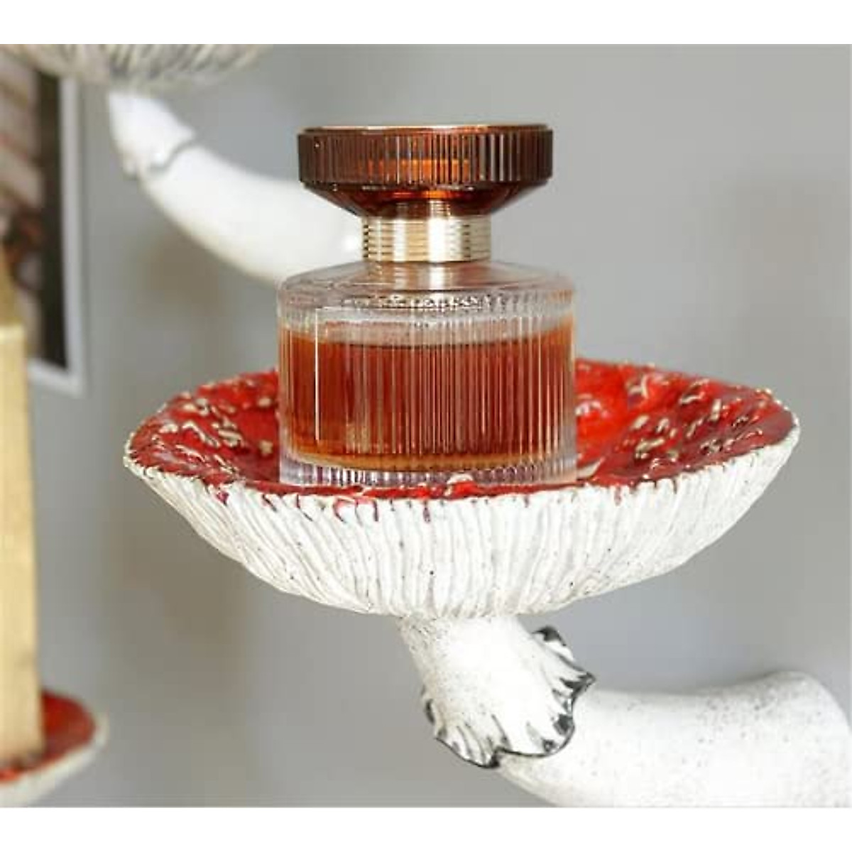 Unlicreat Cute Mushroom Wall Decor Floating Shelf, Floating Shelves Mushroom Hanging Shel Mounted, Creative Art Rack for Living Room Kitchen Bathroom (XL, 3 pcs Sets)