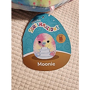 Squishmallows by Kellytoys, Ultra Soft, Pillow pals. Spring and Disney Squads (Moonie The Waterbear, Ultra Rare, Gold tag (7.5 in))