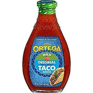Ortega Taco Sauce Original Thick and Smooth, Mild, 16 Ounce