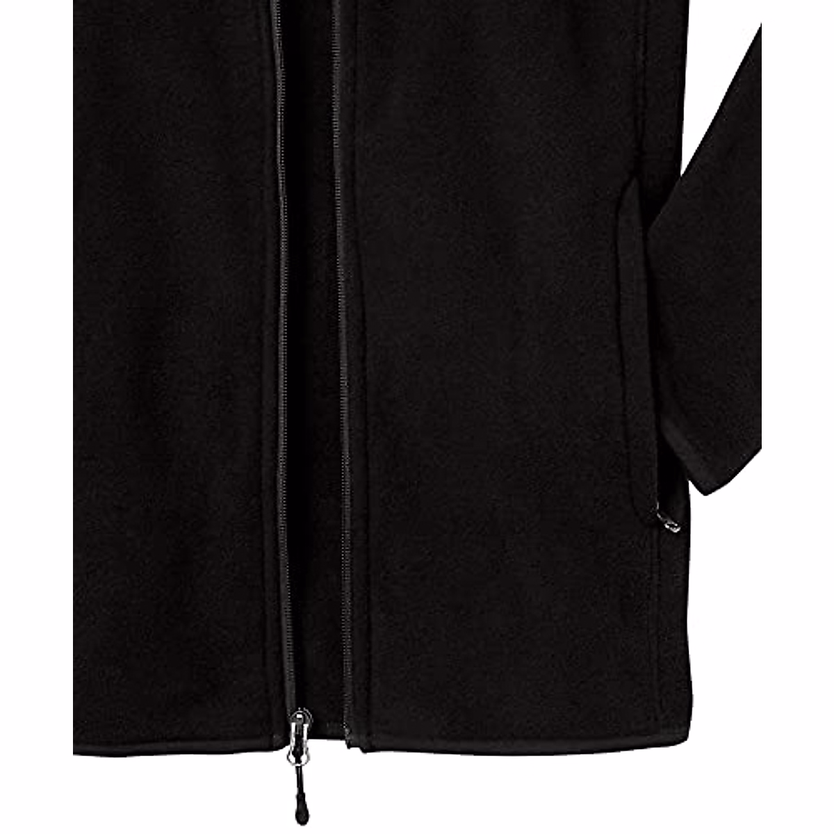 Amazon Essentials Men's Full-Zip Polar Fleece Jacket (Available in Big & Tall), Black, Medium