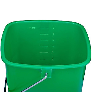 Alpine Industries Commercial Sanitizing Pail Bucket (8 Qt., Green)