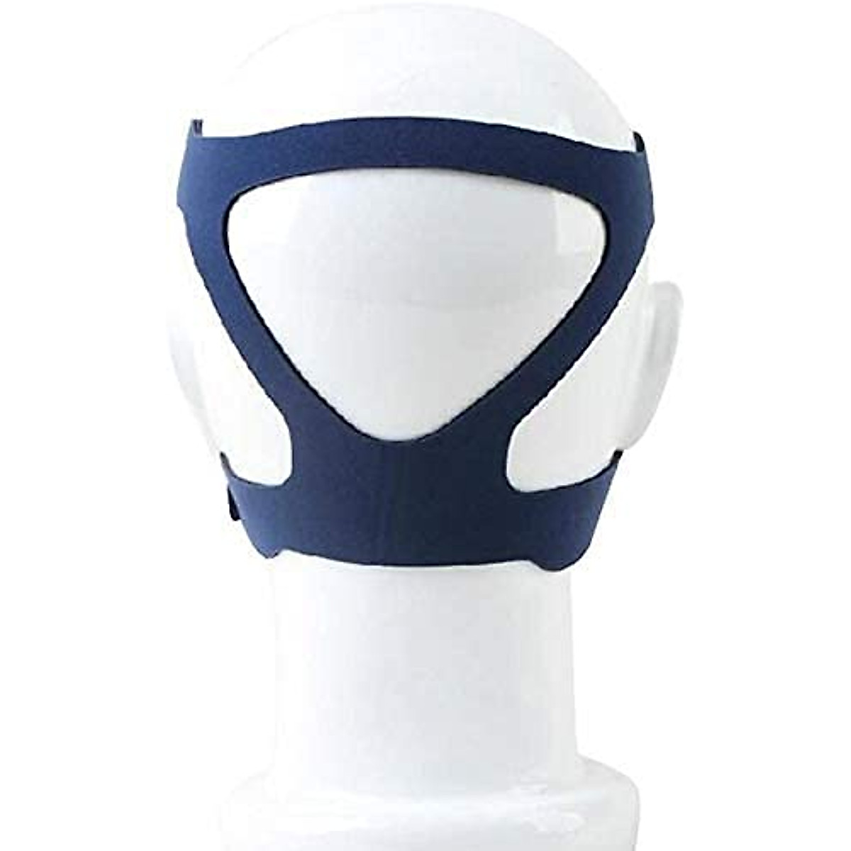 COONLINE CPAP Headgear Replaces Universal Ultralight Comfort Gel Full Mask Replacement Part Breath Machine Head Band Fit for Respironics Resmed Resmart Without Clips, Blue