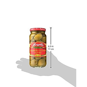 Mezzetta Stuffed Olives, Jalapeno, 10 Ounce