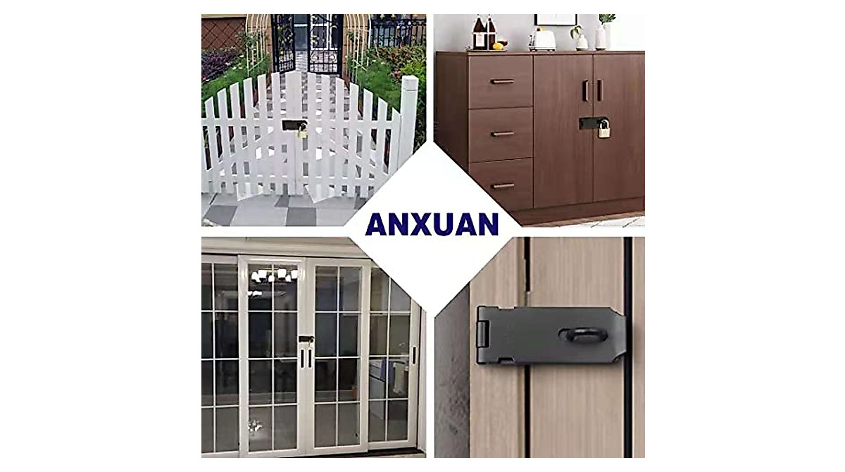 Secure Your Space with Axuansor Stainless Steel Hasp Lock