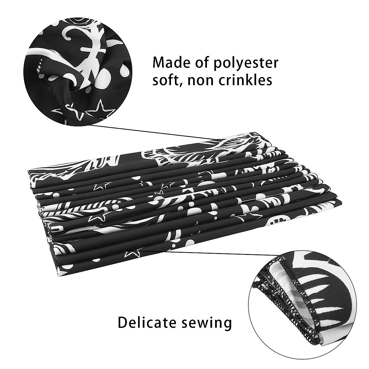 ARFBEAR Sun and Moon Tapestry, Burning Sun with Stars Psychedelic Popular Mystic Wall Hanging Tapestry Black and White Beach Blanket (Large-79 x 59 in),Dormitory