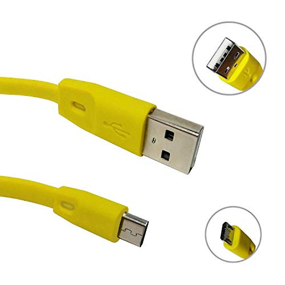 FEIYIU Replacement Charging Charge Cable Cord Compatible with for Logitech UE Boom/Boom 2/ Boom 3 Megaboom, Miniboom, Roll Wireless Speaker and Logitech Headphone -2 Pack